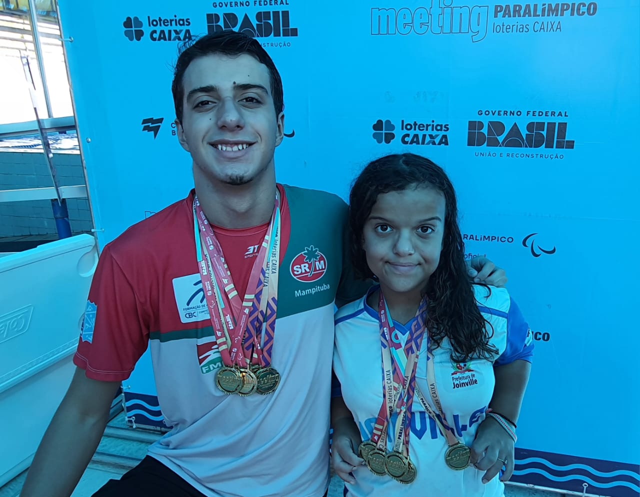 Com dez medalhas de ouro, Emily e Nicolas foram os destaques nas ...